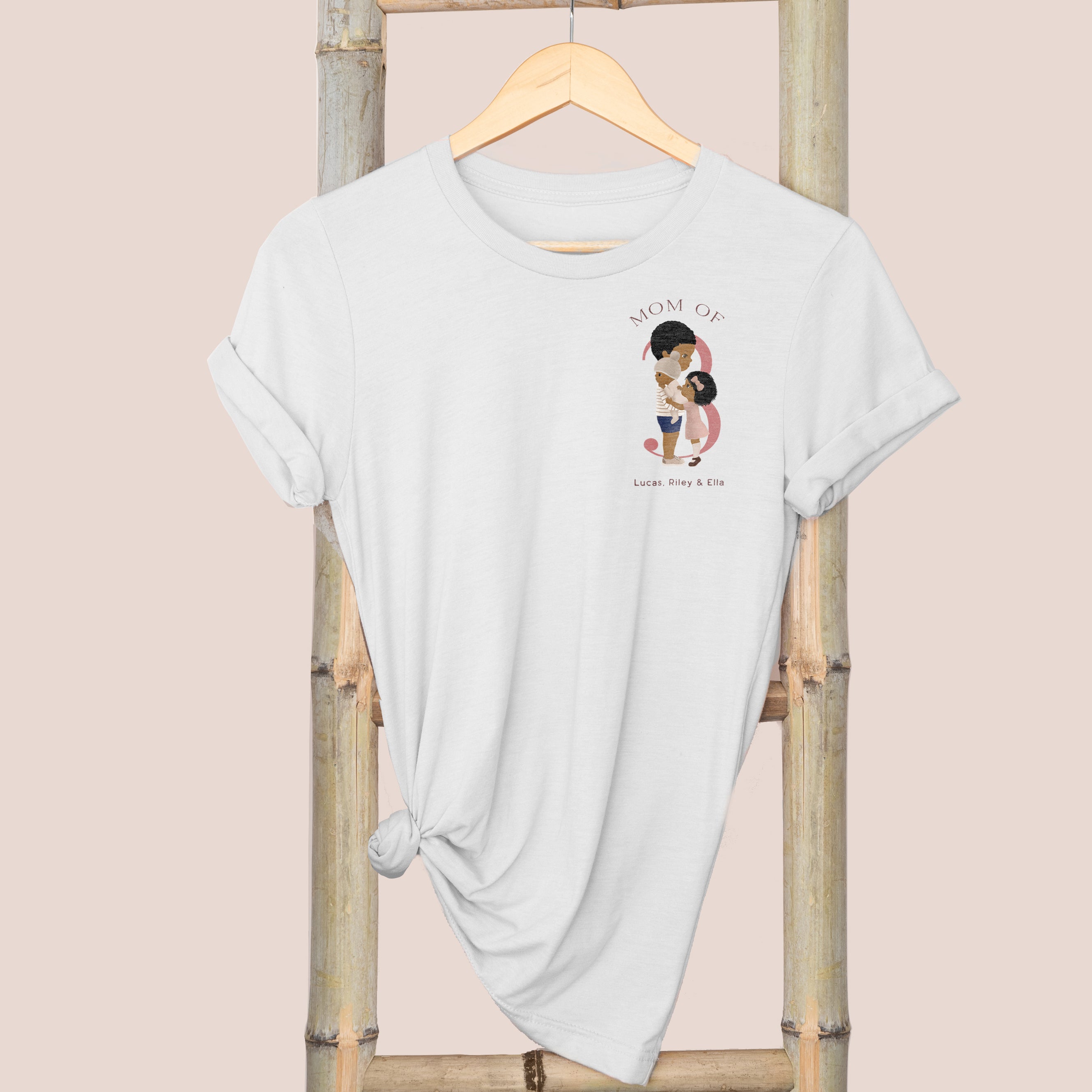 Mother's Day Short Sleeved Shirt | Personalized Shirt for Mom – Petit ...